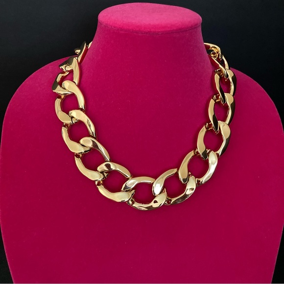 14th & Union | Jewelry | 4th Union Necklaces Chain Link Gold Tone Size ...
